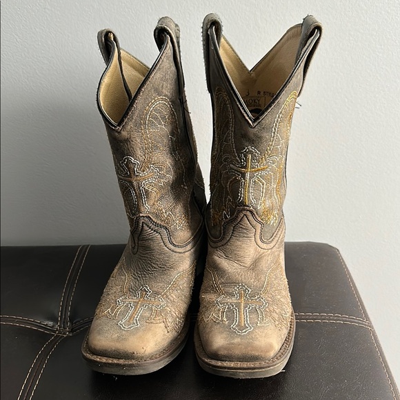 Smoky Mountain Boots | Shoes | Brown And White Western Boots With ...